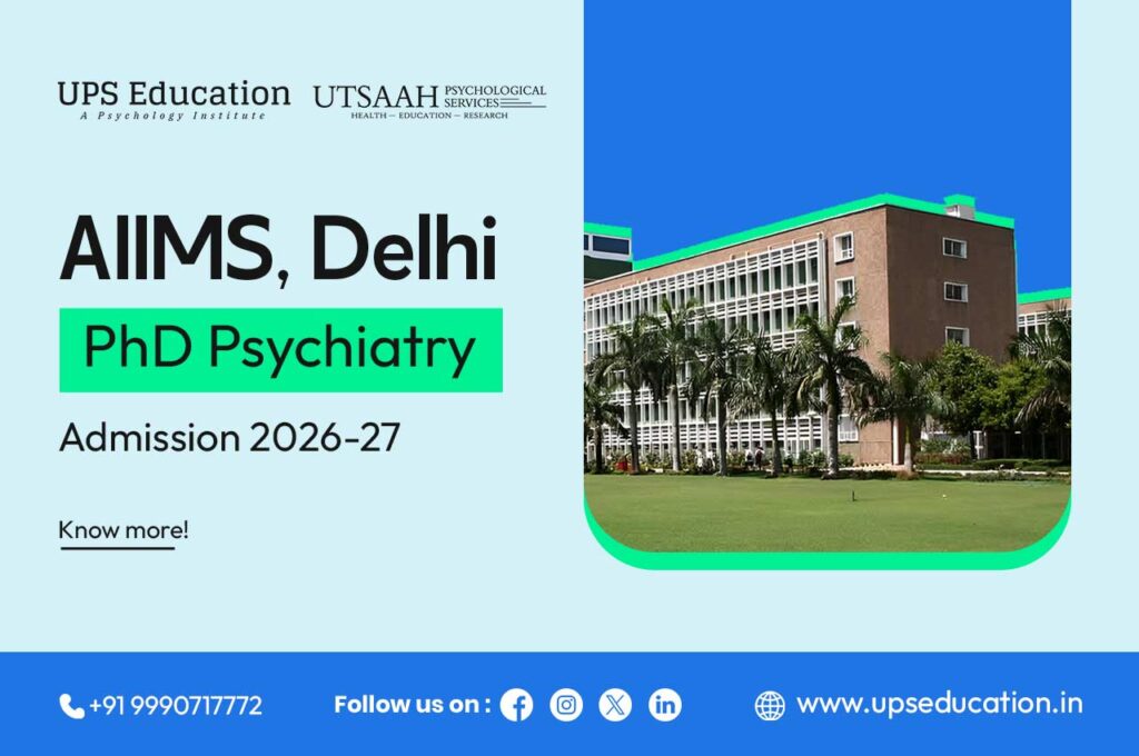AIIMS Delhi PhD Psychiatry Admission 2026